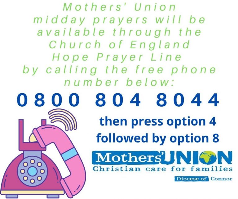 Wave of Prayer – Connor Mothers' Union